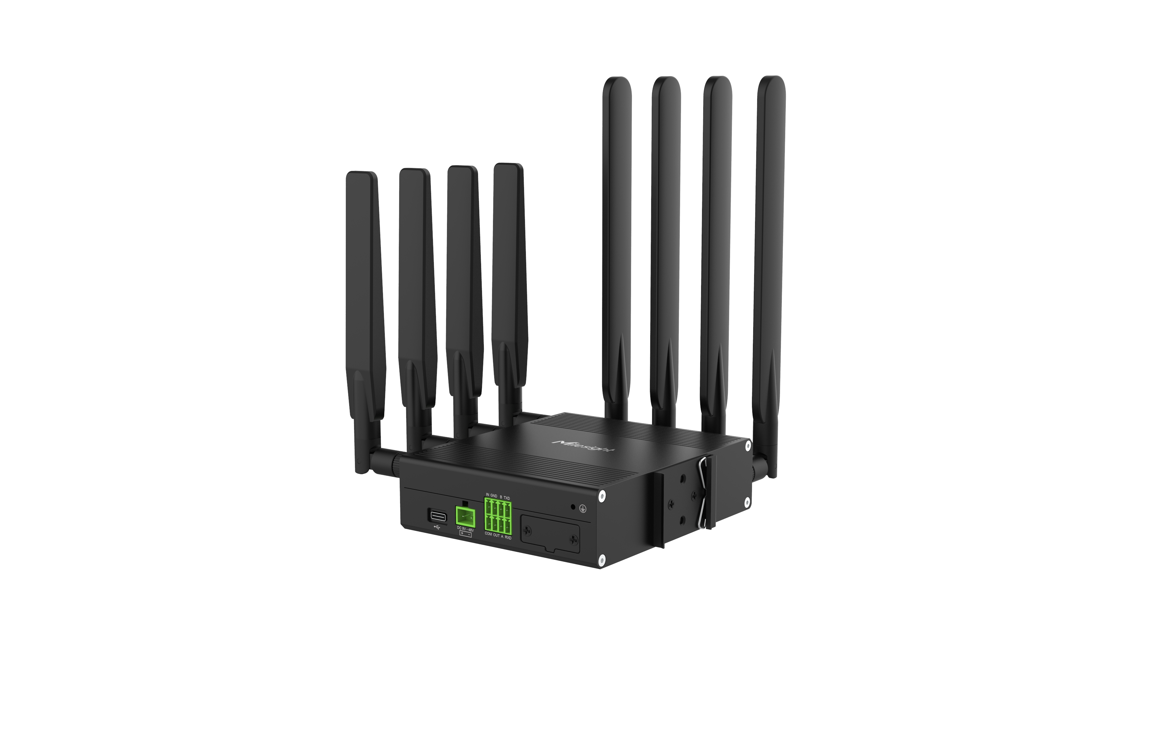 Milesight IoT Industrial Cellular Router, UR75-504AE-W2 5G / Wi-Fi ...