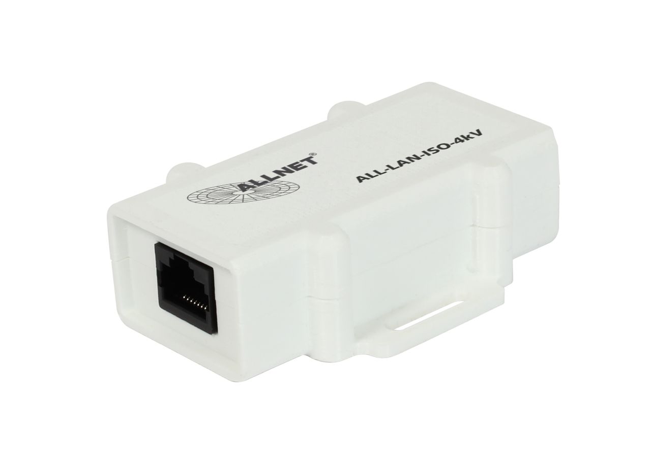 ALLNET / ALL-LAN-ISO-4kV, LAN Gigabit-Isolator/PoE Blocker 4kV ALL-LAN ...